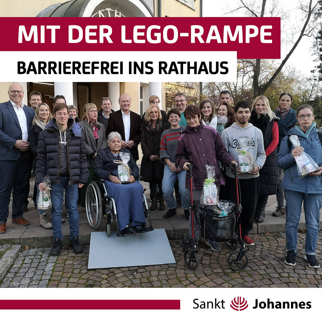 Barrierefreiheit. Inklusion. Nächstenliebe - Sankt Johannes Stiftung